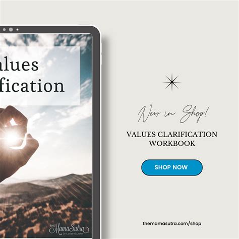 Values Clarification Workbook The Mamasutra
