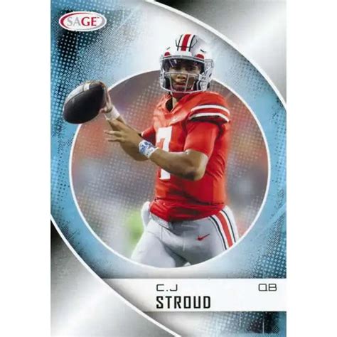Nfl Houston Texans 2023 Instant Draft Night Football Single Card Cj