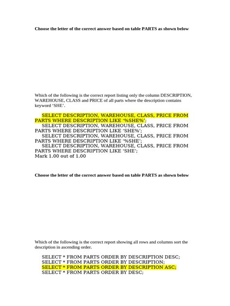 dbms 1 midterm lab exam 30 40 pdf data computer data