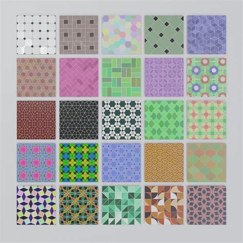Procedural Ceramic Tile Patterns Works In Progress Blender Artists