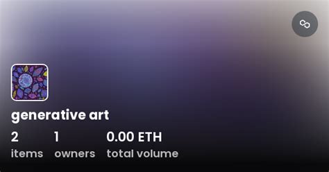 Generative Art Collection Opensea