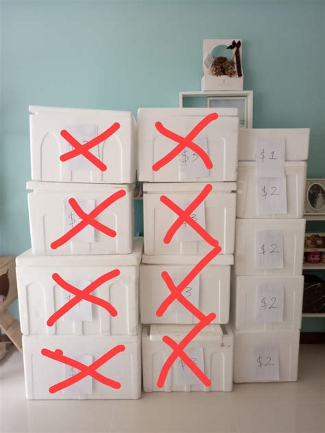 Styrofoam Boxes Small2 Furniture And Home Living Kitchenware Styrofoam Boxes Small2 Furniture And Home Living Kitchenware
