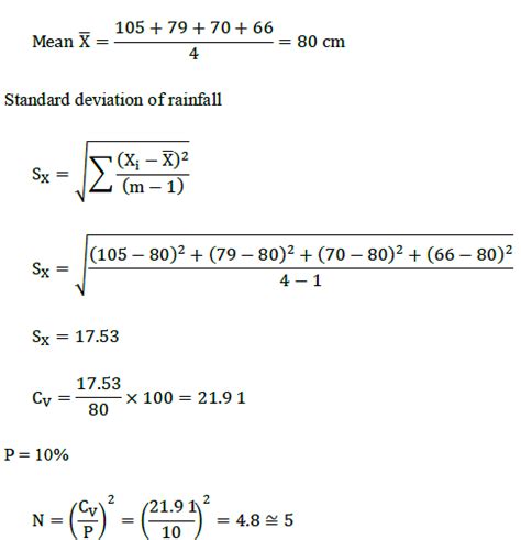 The Average Annual Rainfall In Cm At Four Existing Rain Gauge Stations In Basin Is