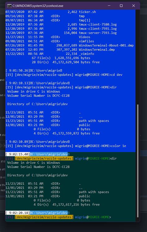 Cmd Color Not Working With Scroll · Issue 11867 · Microsoftterminal