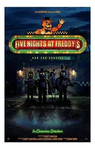 Poster De Five Nights At Freddys La Pelicula En Venta En Cuauhtémoc