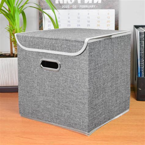 Коробка складная для хранения вещей Grey 31 31 31см цена 288 грн — Prom Ua Id 1687313739