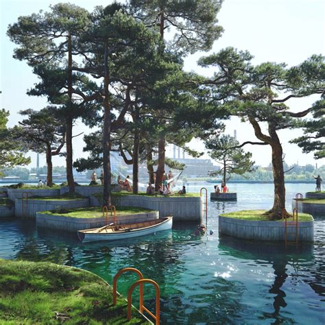 Land On Water System Developed By Mast For Building Floating Homes