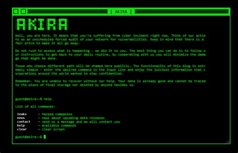 Akira Ransomware Akira Recovery And Decryption
