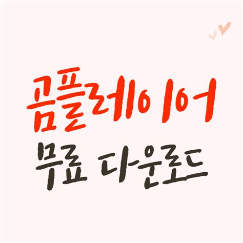 곰플레이어 다운로드 및 설치 무료 PC 모바일 버전 2023 임플란트 가격비교