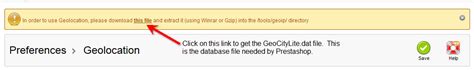 Setting Up The Geolocation Database In Prestashop 15 Web Hosting Hub