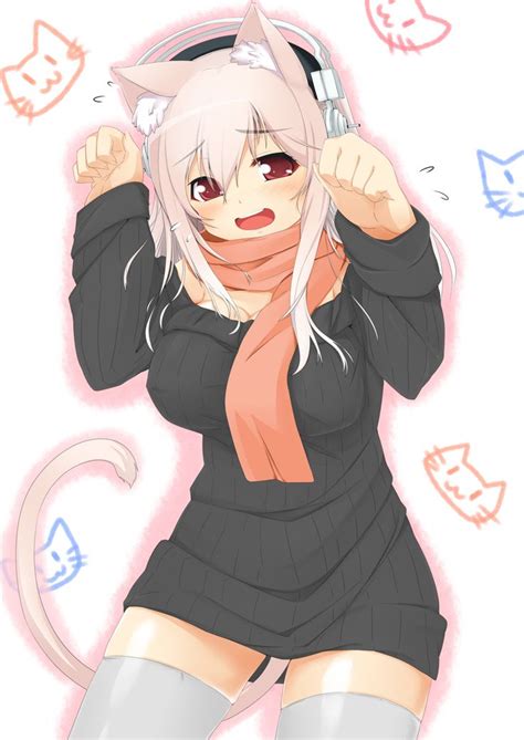 Anime Picture Search Engine Absurdres Animal Ears Blush Breasts Cat