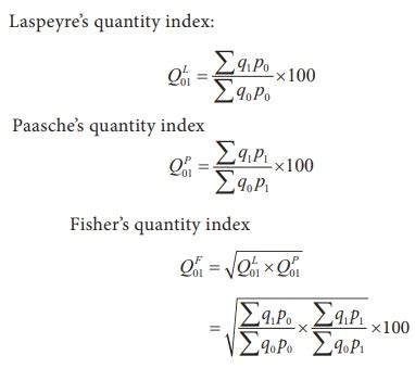 Weighted Index Numbers