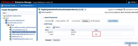 Soa Suite 12c Invoke Enterprise Scheduler Service From A Bpel Process