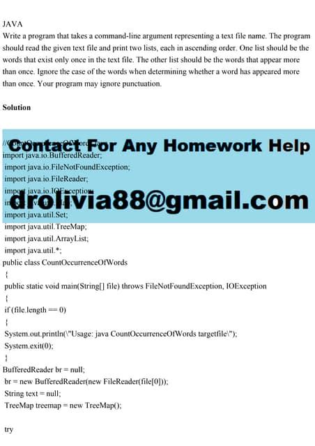 Javawrite A Program That Takes A Command Line Argument Representinpdf