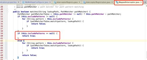 Java Spring Interceptors Excludepathpatterns Function Is Not Working Properly Stack Overflow