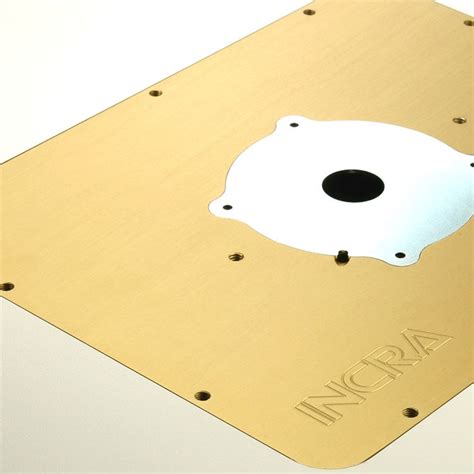 Router Table Insert Plates Precision Mounting Power Tool Services