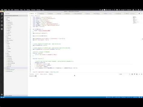 Part Setup Project Using Nodejs Expressjs Mongodb YouTube