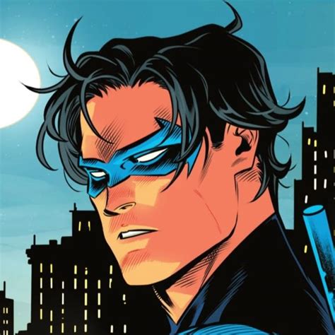 Nightwing Icon Nightwing Nightwing And Starfire Dc Superheroes Art