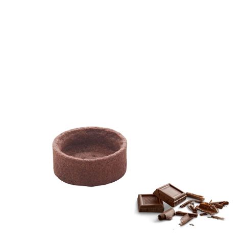 Mini Trendy Round And Choco 4 Cm Prêt à Garnir