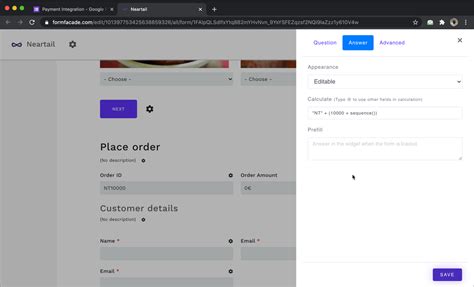 How To Generate An Order Number Or Unique Id For Each Response