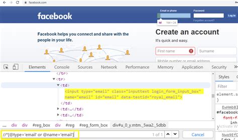 Object Identification Through Xpath Code2test Testing Site