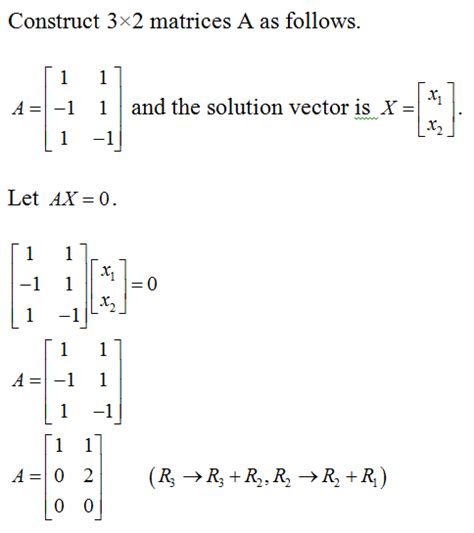 Answered Construct 3×2 Matrices A And B So That Bartleby