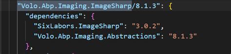 Version Upgrade For Sixlaborsimagesharp 7334 Support Abpio