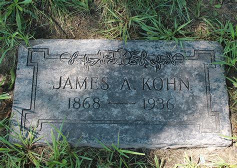 James Albert Kohn 1868 1936 Find A Grave Gedenkplek
