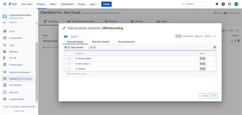 Sample Use Case Employee Onboarding Using Jira Automation And Checklists Appbox Support