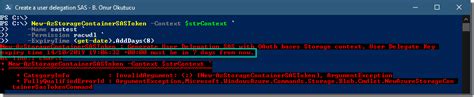 Managing User Delegation In Azure Storage With Shared Access Signature