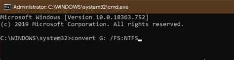 How To Convert FAT To NTFS In Windows SOLVED