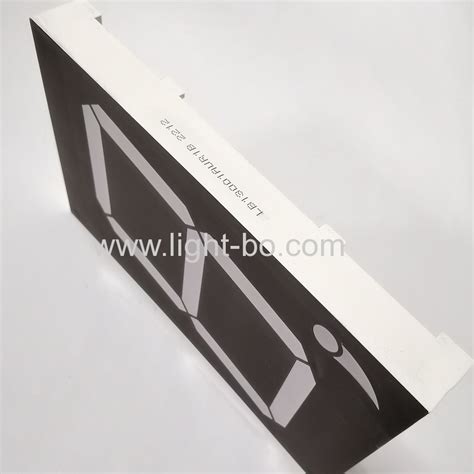 Ultra Bright Red 3inch 7 Segment Led Display Common Anode For Industrial Equipment Control Panel