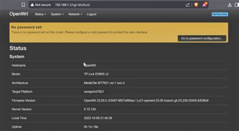 Flash OpenWRT On TP Link ER V