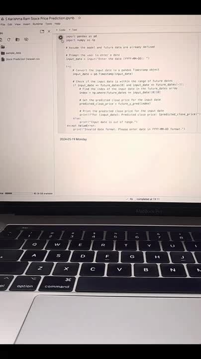 Video Karishma ~ On Linkedin Internship Datascience Ml