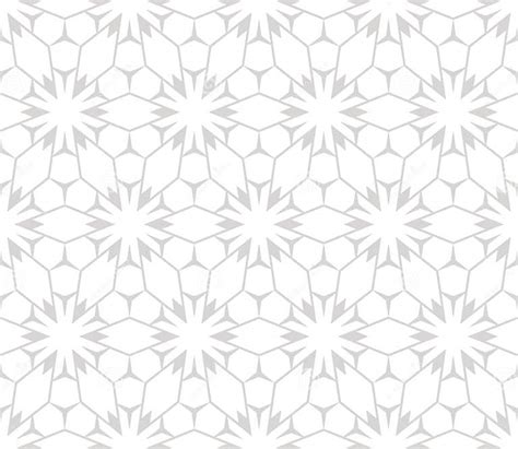 Vector Abstract Geometric Seamless Pattern Luxury Beige And White Floral Grid Stock Vector