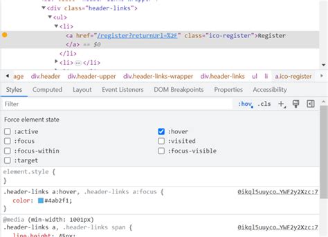 Hover Problem Performing Mouseover And Comparing The Color Of Element