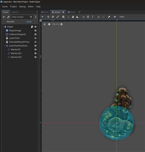Help With The Positioning Of Projectiles Rgodot