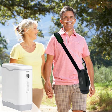 5l Continuous Portable Oxygen Concentrator With 2 Hours Battery Low