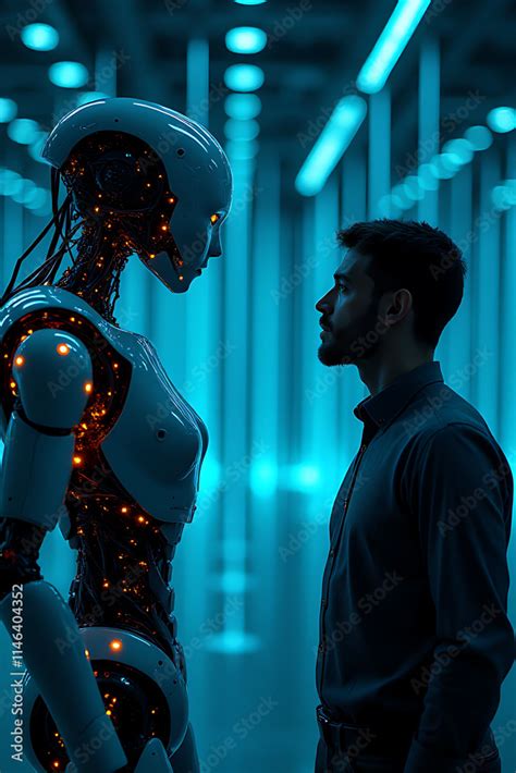 Artificial Intelligence Concepts Involve A Person Chatting With An