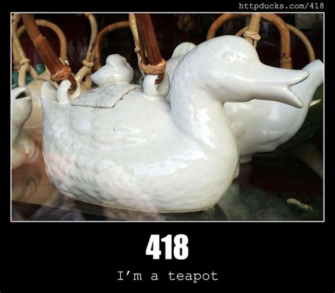 418 Im A Teapot Status Code And Cats