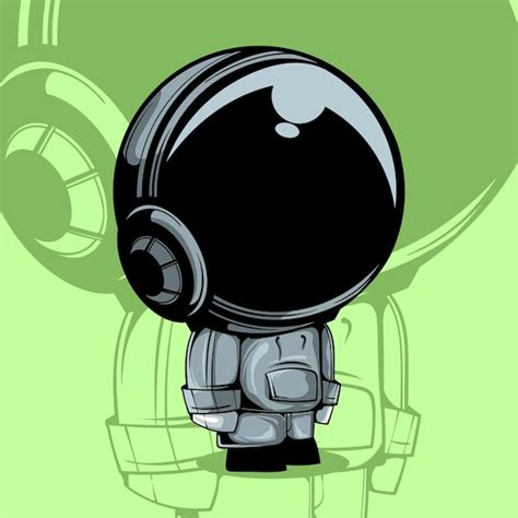Premium Vector Cute Astronaut Vector Illustration