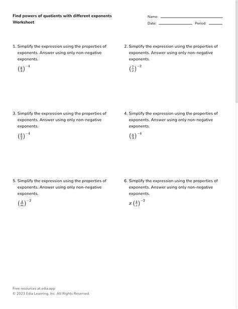 Edia Free Math Homework In Minutes Worksheets Library