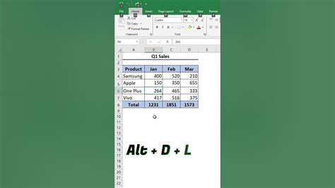 Shortcut To Open Data Validation Dialog Box In Excel Excel Shorts