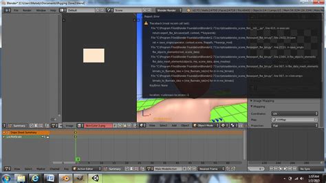 Blender Export FBX Error Odd Compositing And Post Processing