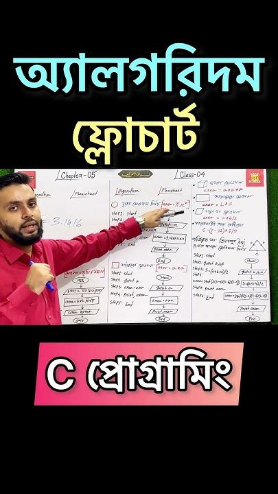 Ict Hsc C Program Programming Algorithm Flowchart Circle Youtube