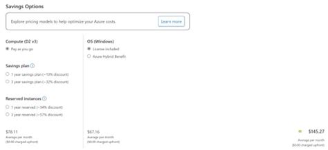 The Azure Pricing Calculator LicenseVerse
