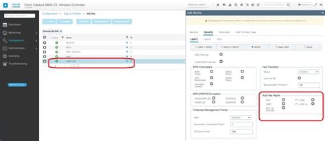 Configure And Verify Wi Fi 6e Wlan Layer 2 Security Cisco