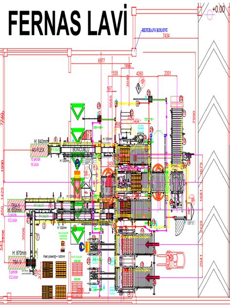C2 Proje YerleŞİm Fernas Gida Lavİ Model Pdf Pdf