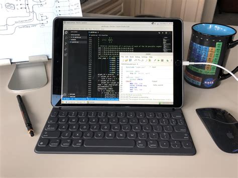 Programming In Python And Assembly On Ipad Pro Running Debian Ripad