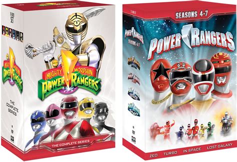 The Center Of Anime And Toku Power Rangers Dvd Box Set Cover Art